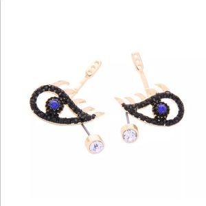 Jewelry | Crystal Devil Eyes Earrings | Poshmark